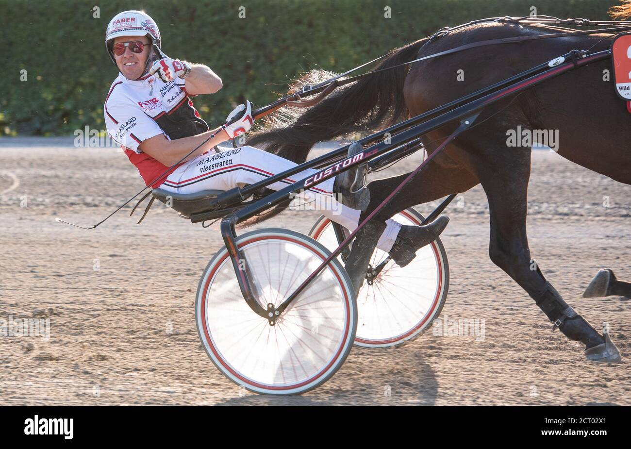 Berlin, Germany. 20th Sep, 2020. Horse racing: Trotting, 125. German ...