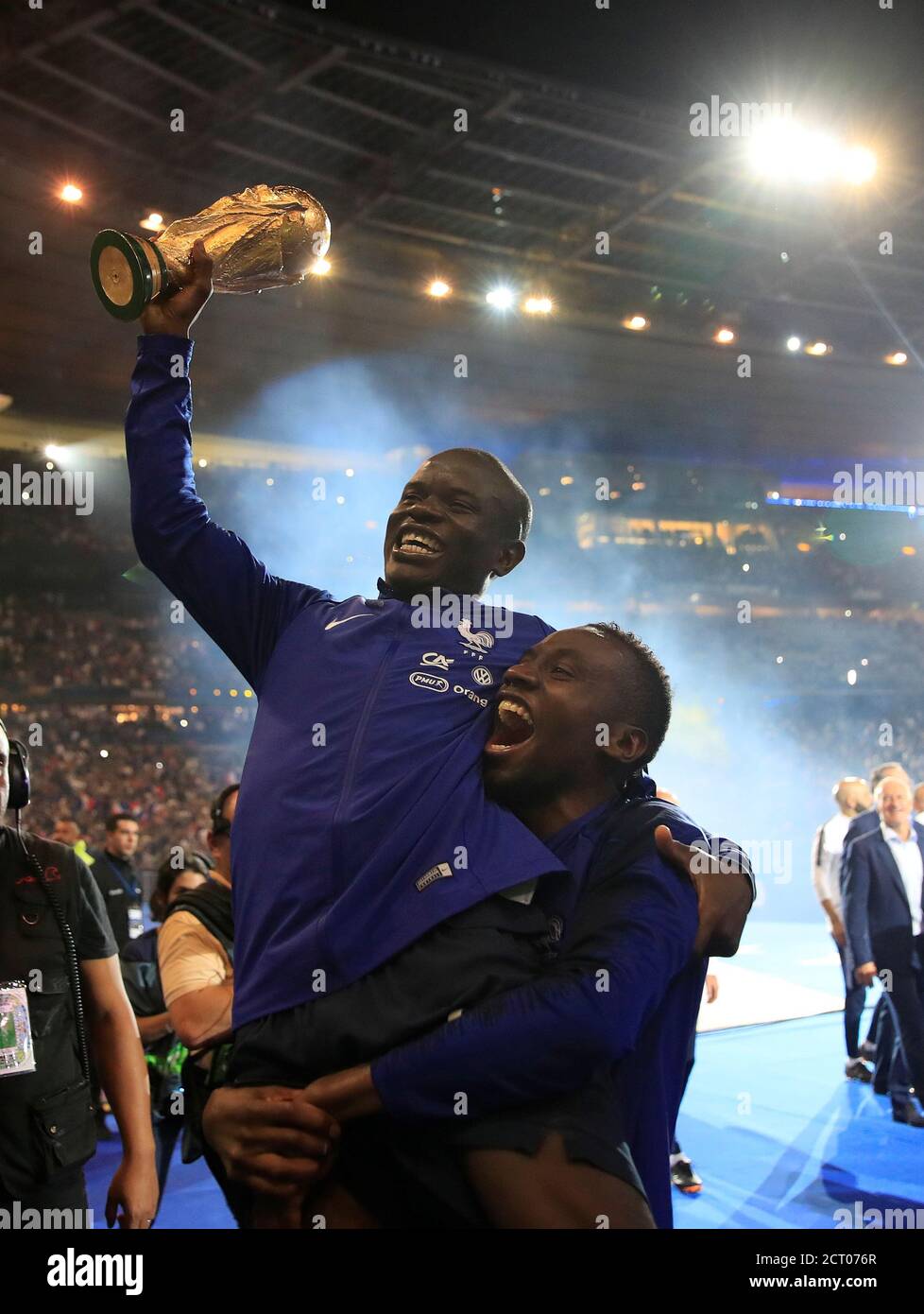 Blaise matuidi world cup trophy hi-res stock photography and images - Alamy