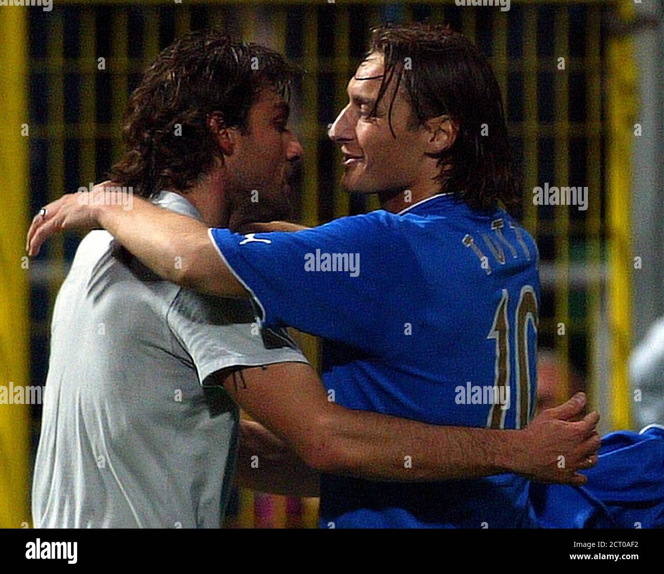 Francesco totti and christian totti High Resolution Stock Photography ...