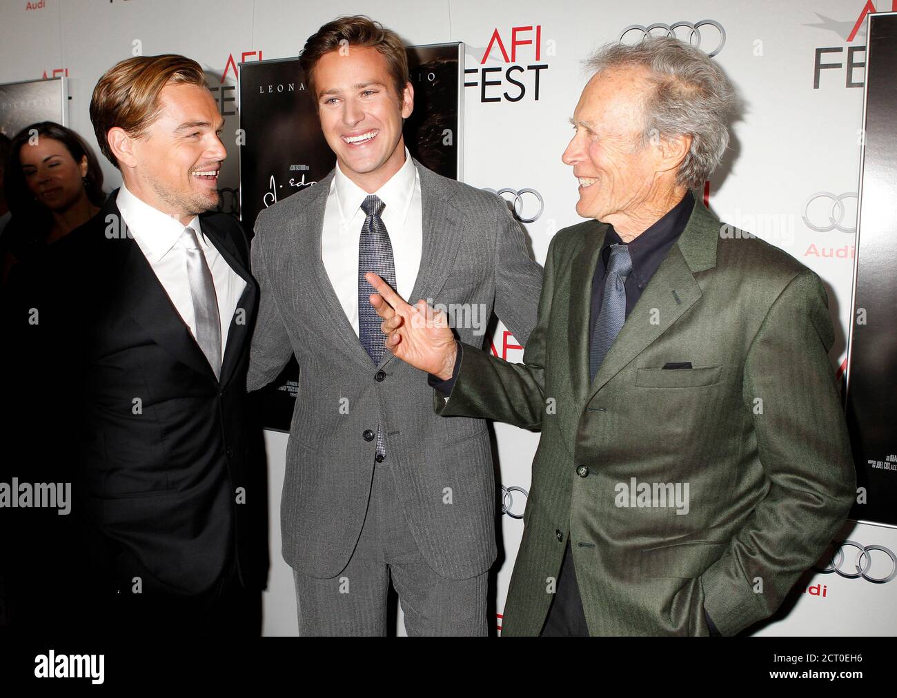 Clint Eastwood And Leonardo Dicaprio High Resolution Stock Photography ...