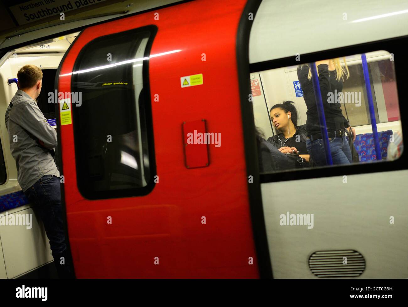 Angry commuter train hi-res stock photography and images - Alamy