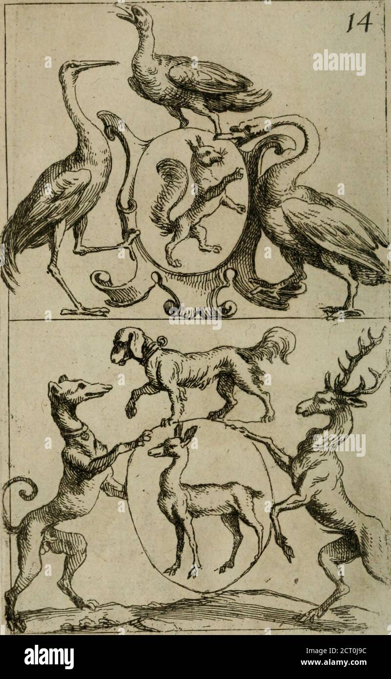 . Recueil d'emblêmes, devises, medailles, et figures hieroglyphiques ...