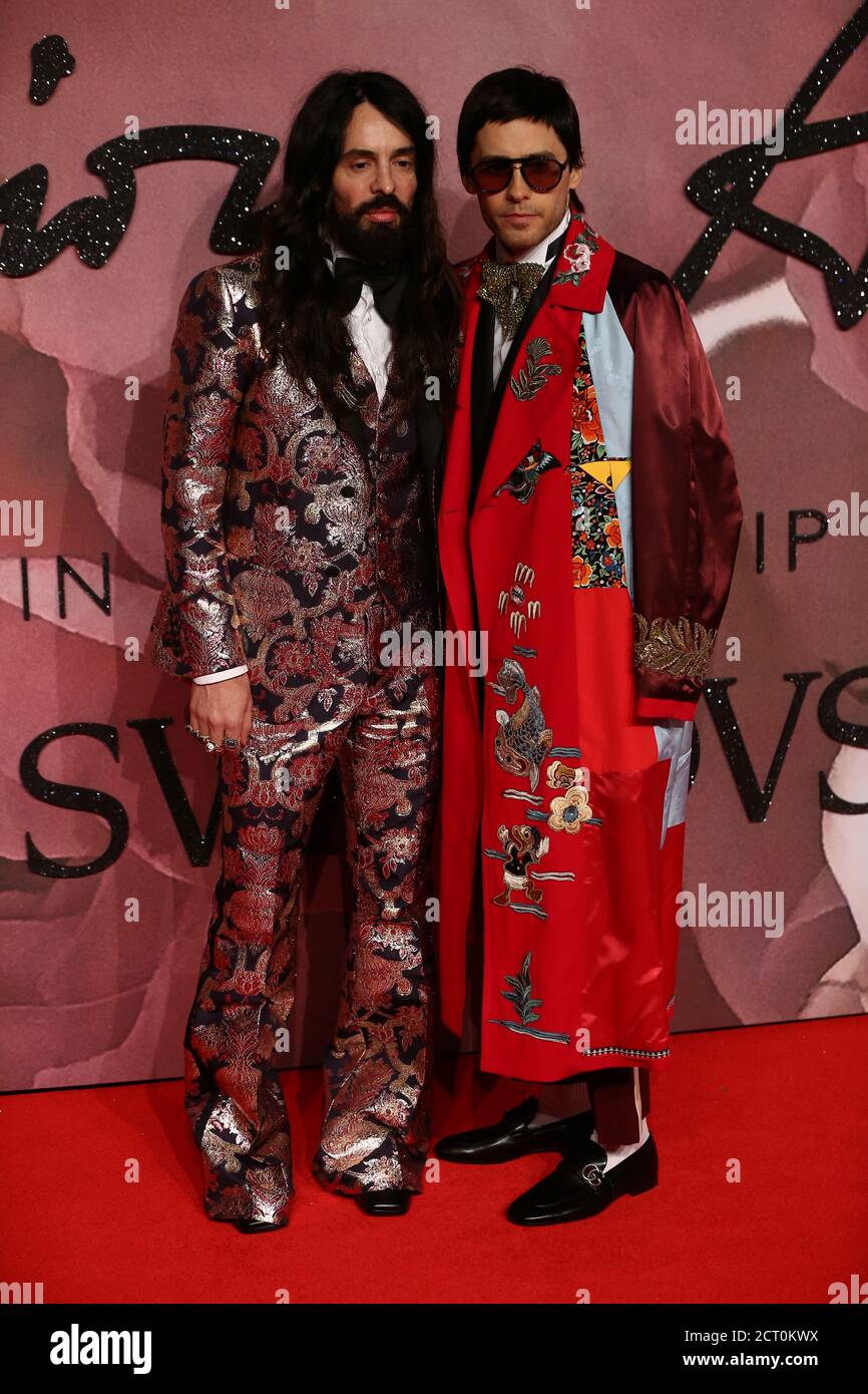 Alessandro michele and jared leto hi-res stock photography and images ...