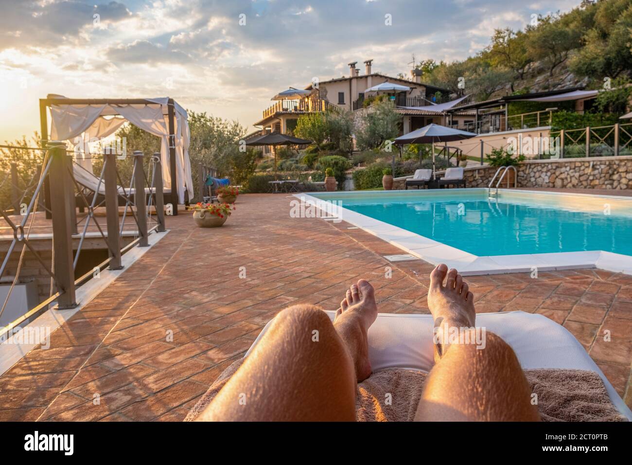 Luxury modern villa interior italy hi-res stock photography and images ...