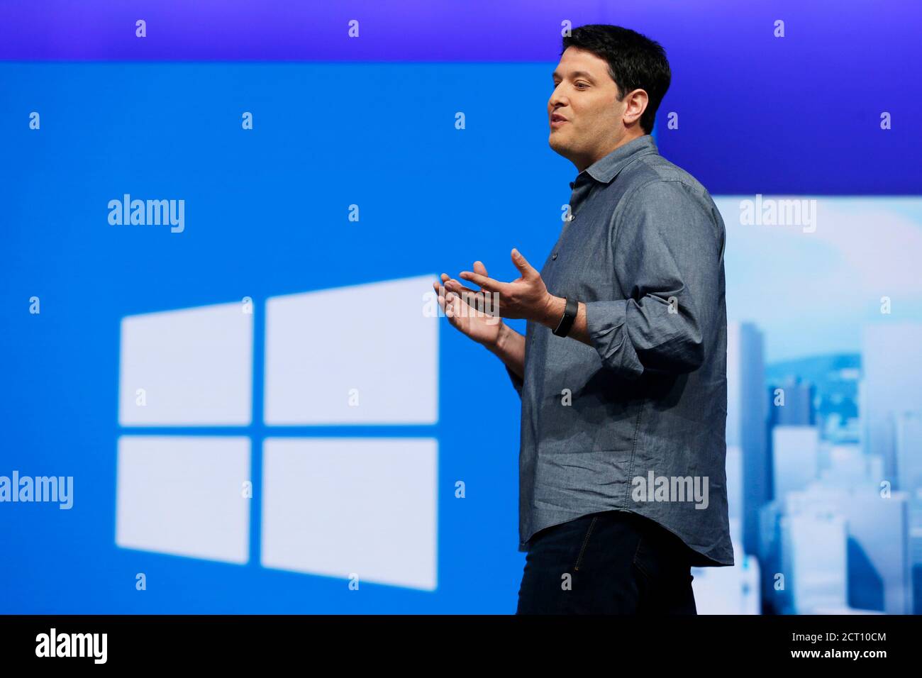Windows build in conference hi-res stock photography and images - Alamy