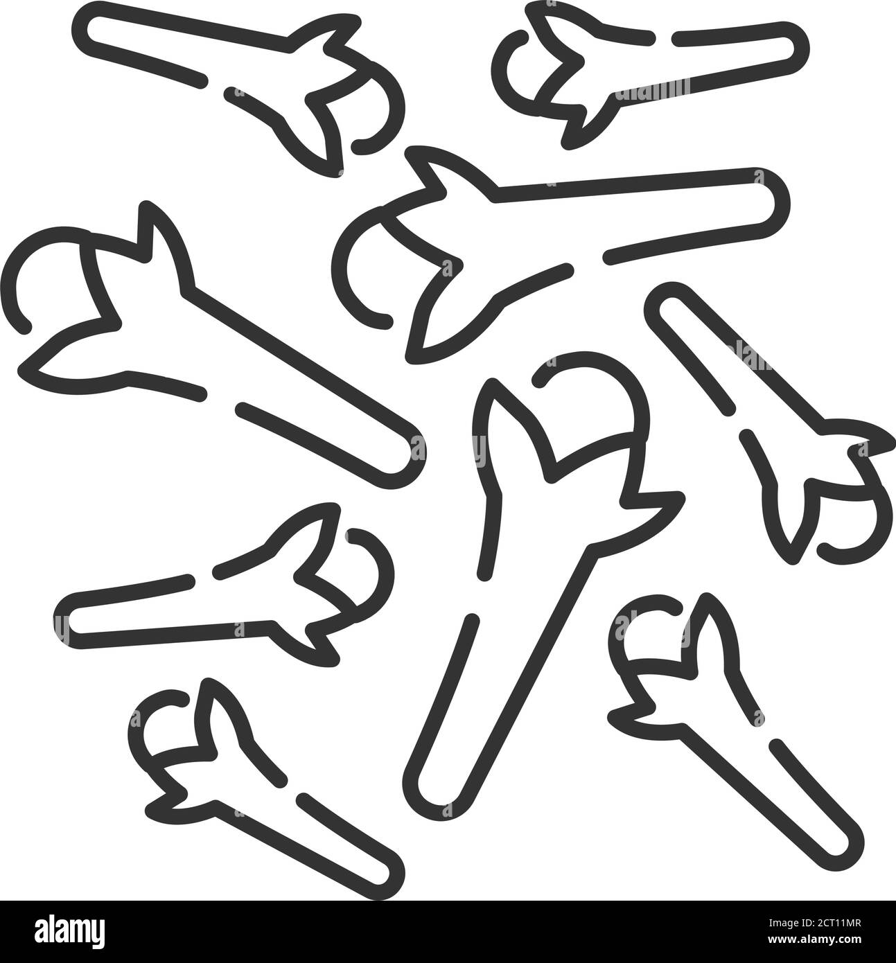 Cloves black line icon. Spices, seasoning. Cooking ingredient ...