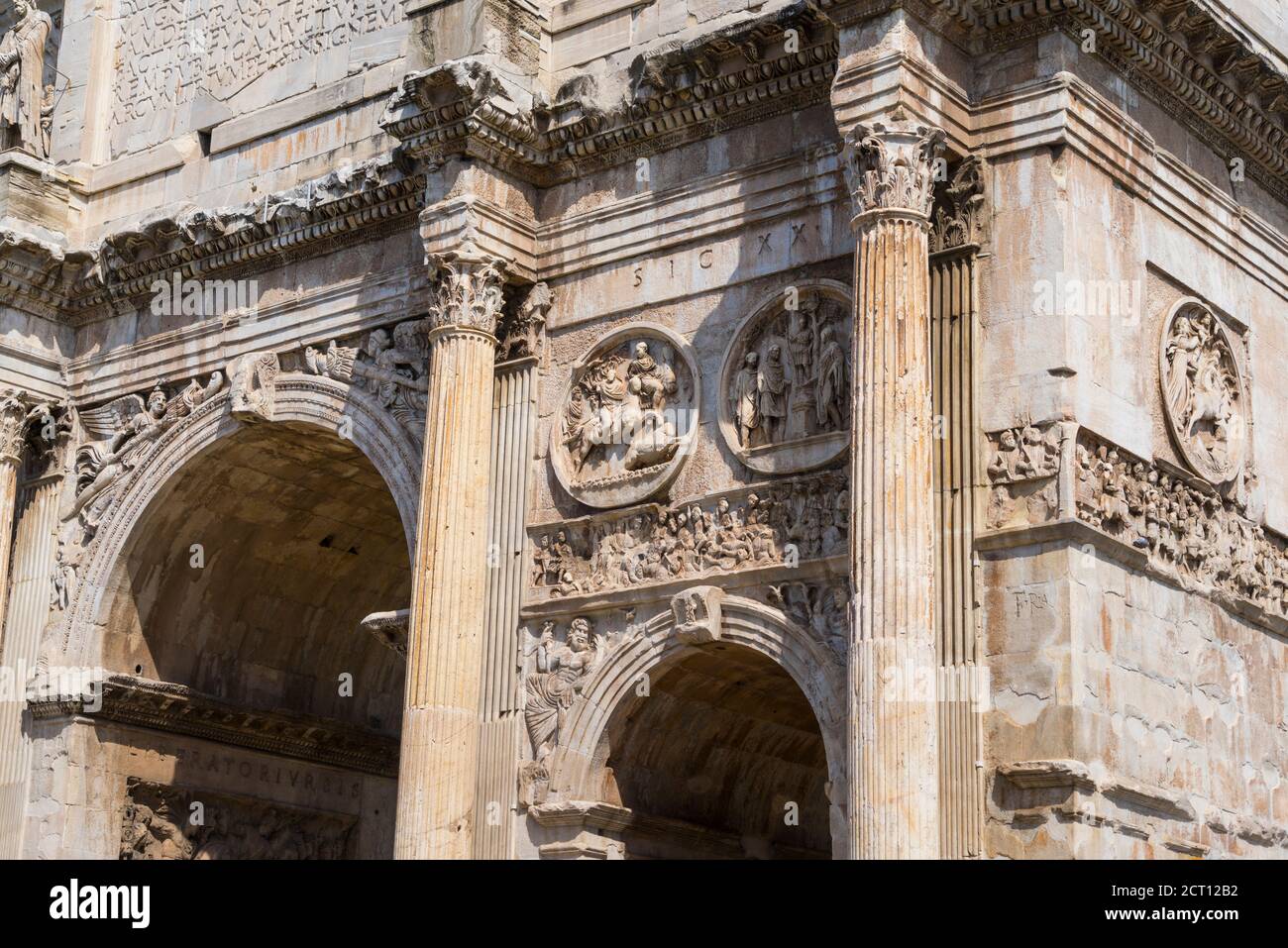 Arch of Constantine, Rome, Italy, Europe Stock Photo - Alamy