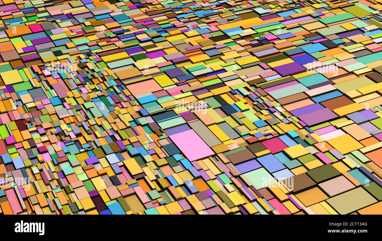 Abstract colorful background with shapes Stock Photo - Alamy