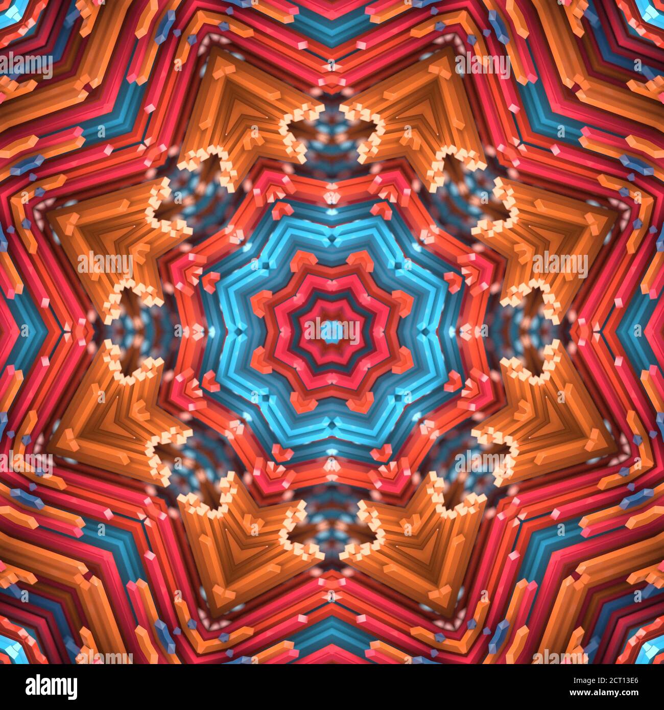 Repeating background of colored patterns Stock Photo - Alamy