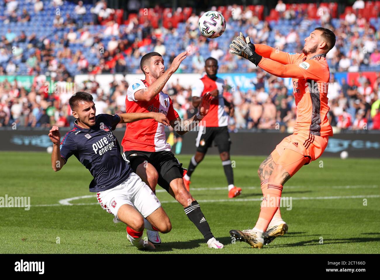 ROTTERDAM, NETHERLANDS - SEPTEMBER 20: Lindon Selahi of FC Twente ...