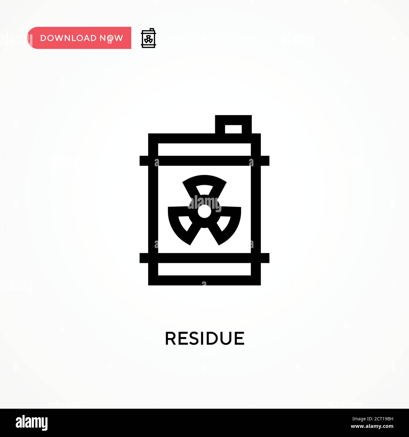 Residual waste Stock Vector Images - Alamy