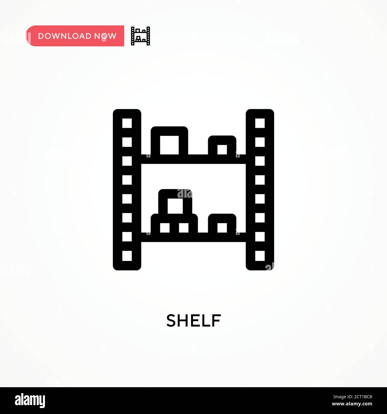 Old shelving Stock Vector Images - Alamy