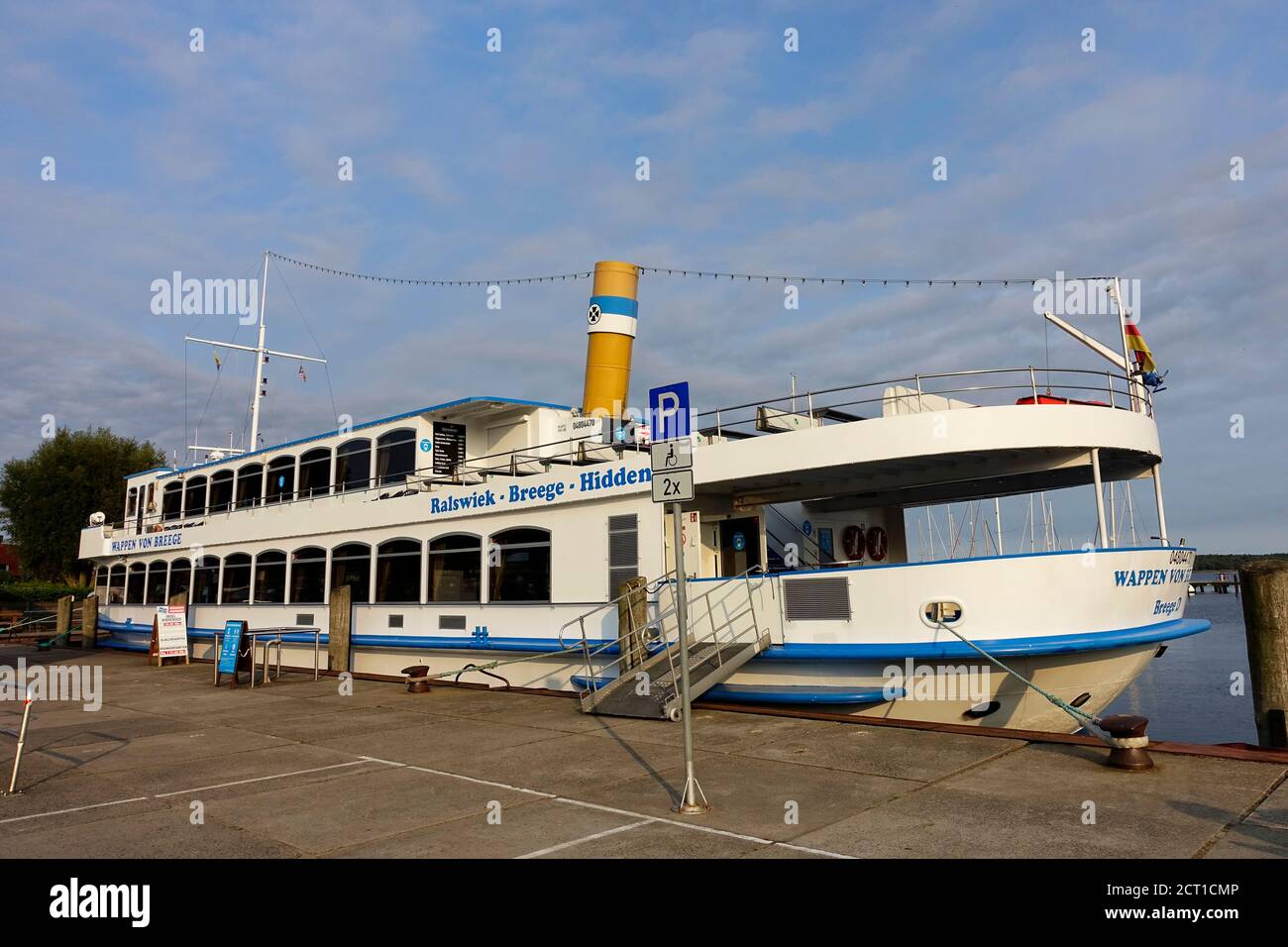 Cruise vessel Wappen von Breege, Breege, Ruegen, Mecklenburg-Western ...