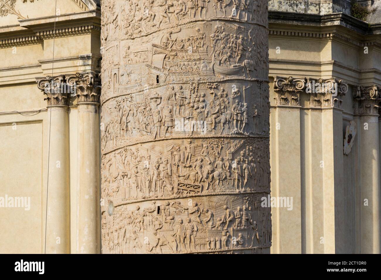 Trajan's Column, Imperial Forums, Piazza Venezia, Rome, Italy, Europe ...