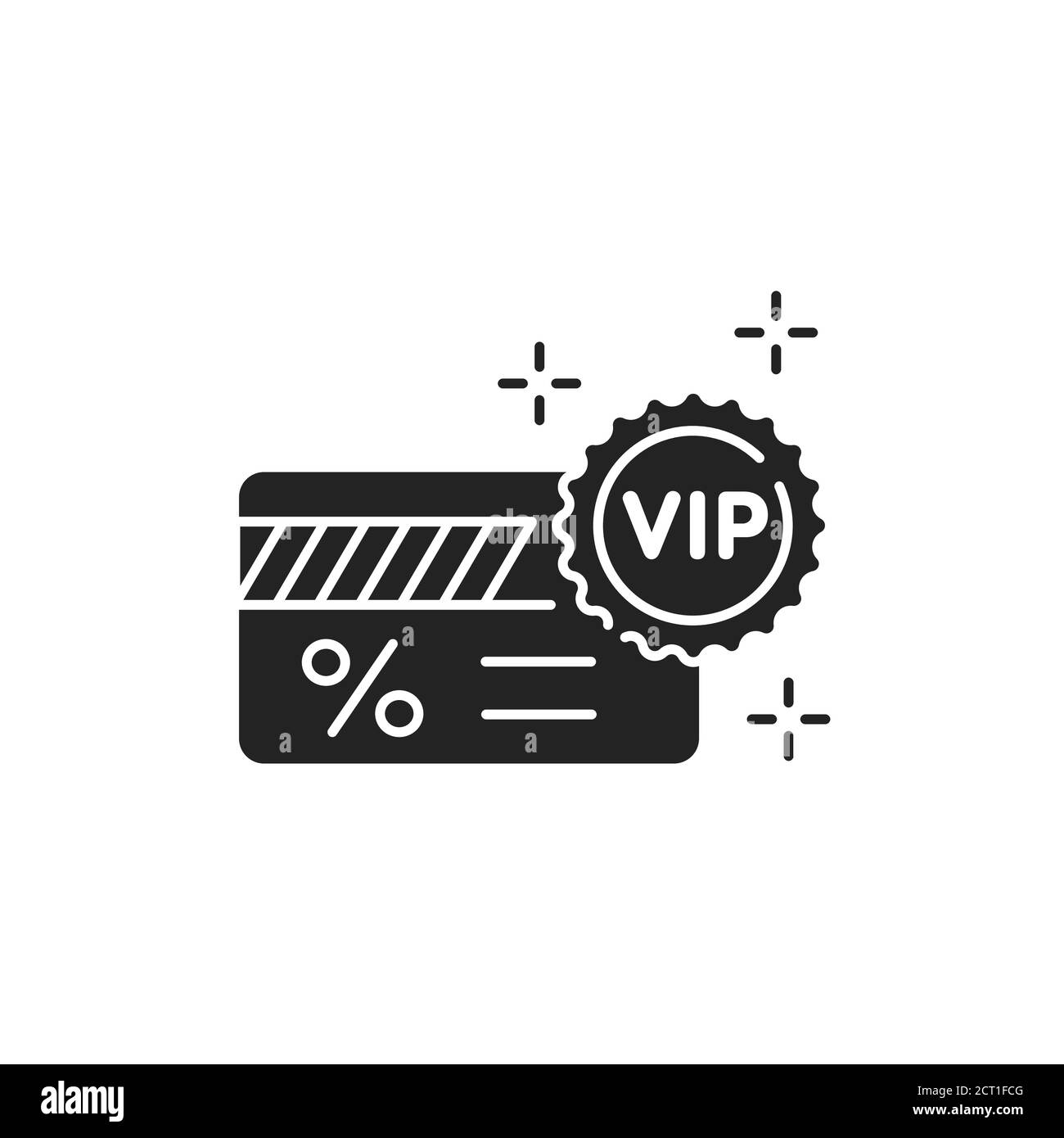 VIP ticket glyph black icon. Customer privilege web exclusive badge ...