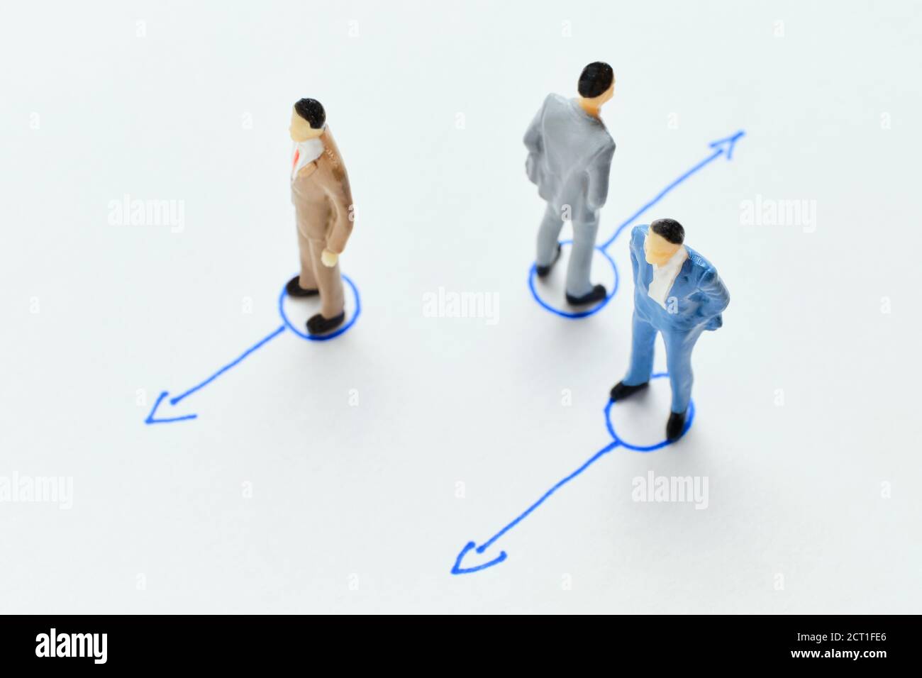 Choosing a different path hi-res stock photography and images - Alamy