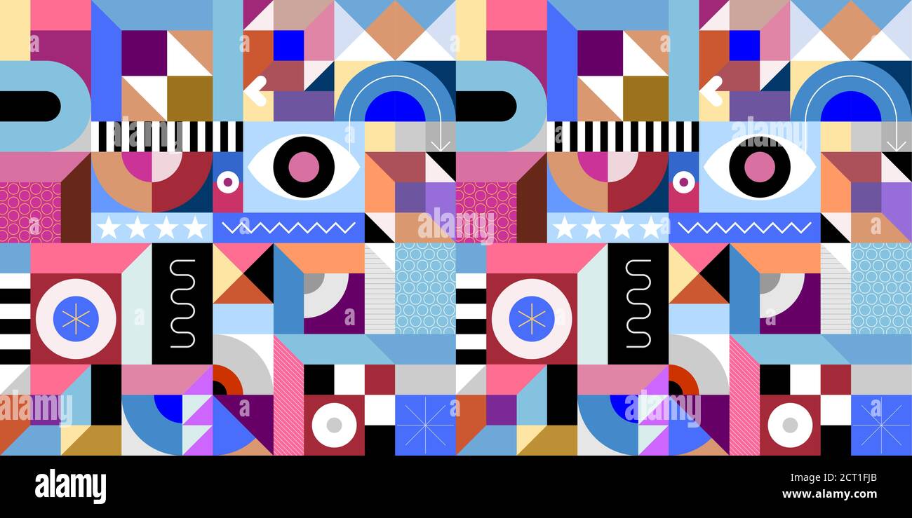 Geometric Art Design Stock Vector Image & Art - Alamy