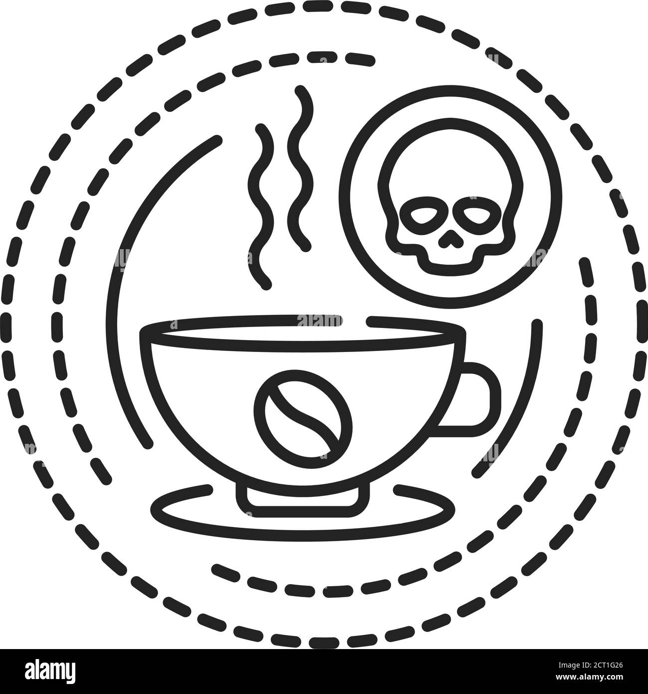 Cup of cappiccino Stock Vector Images - Alamy