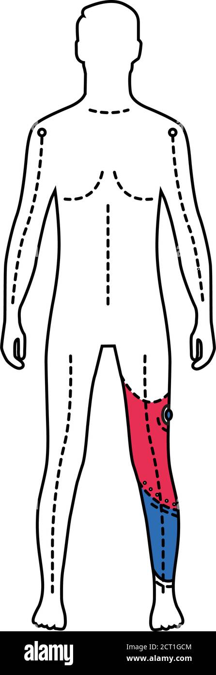 Footless body Stock Vector Images - Alamy