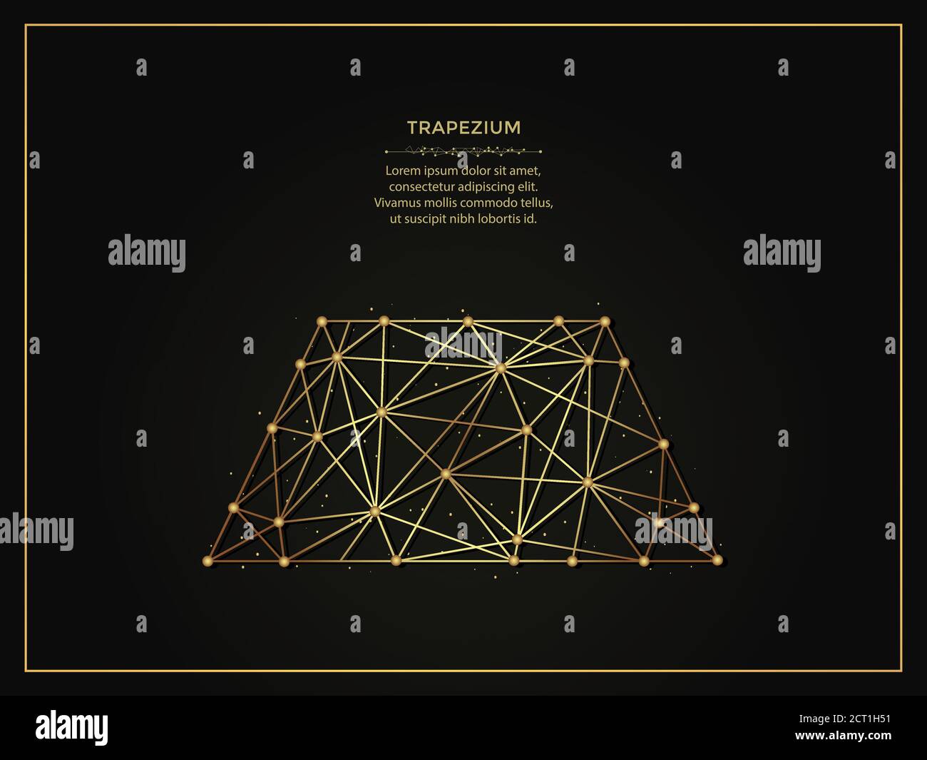 Trapezium vector vectors Stock Vector Images - Alamy