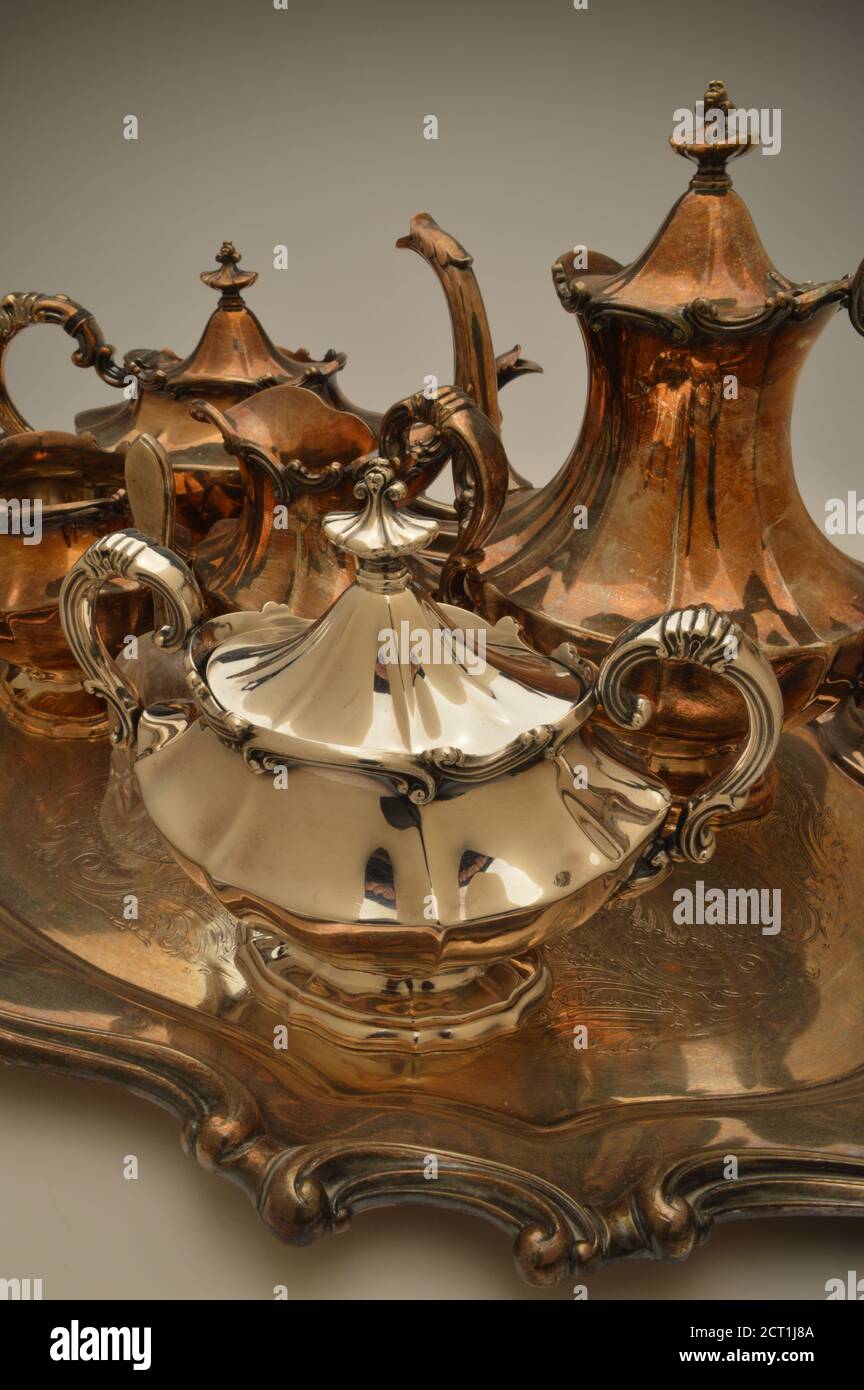 Tarnished Silver High Resolution Stock Photography and Images - Alamy