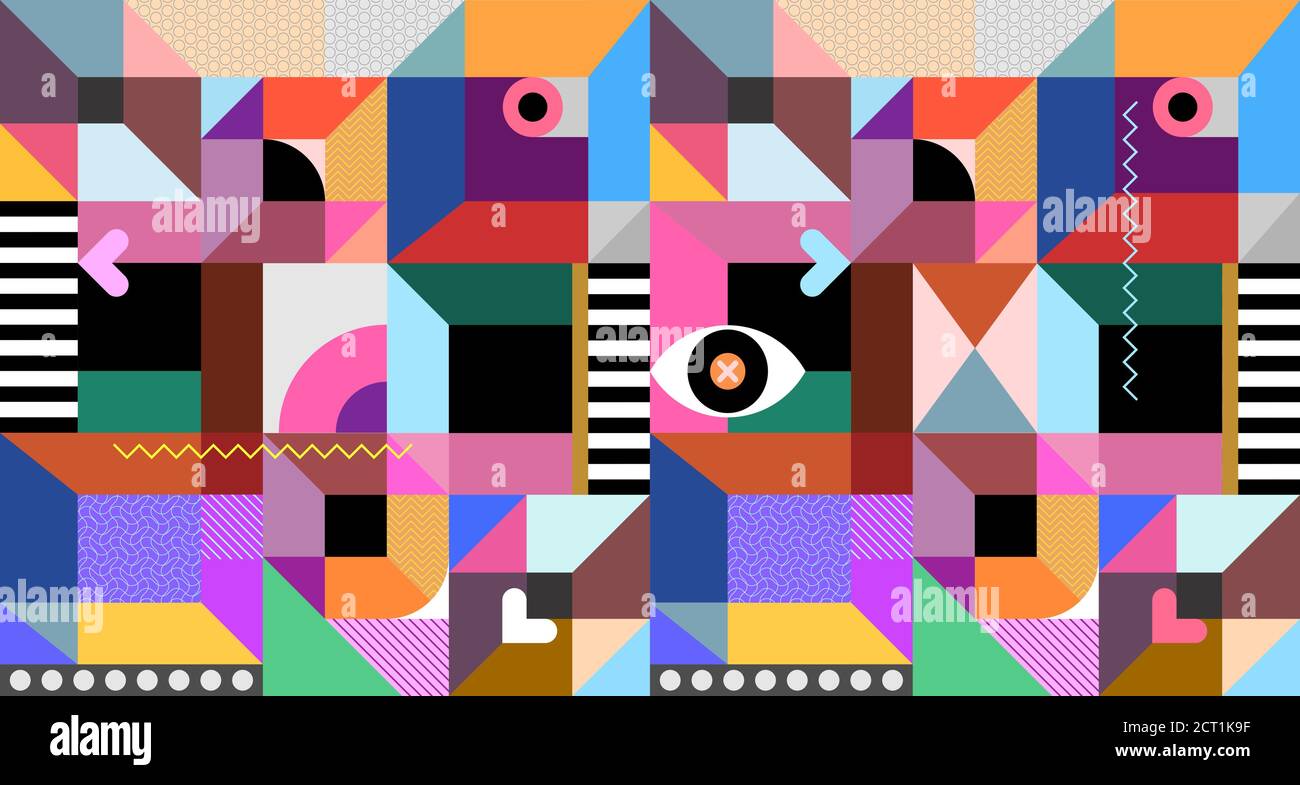 Geometric Art Design Stock Vector Image & Art - Alamy