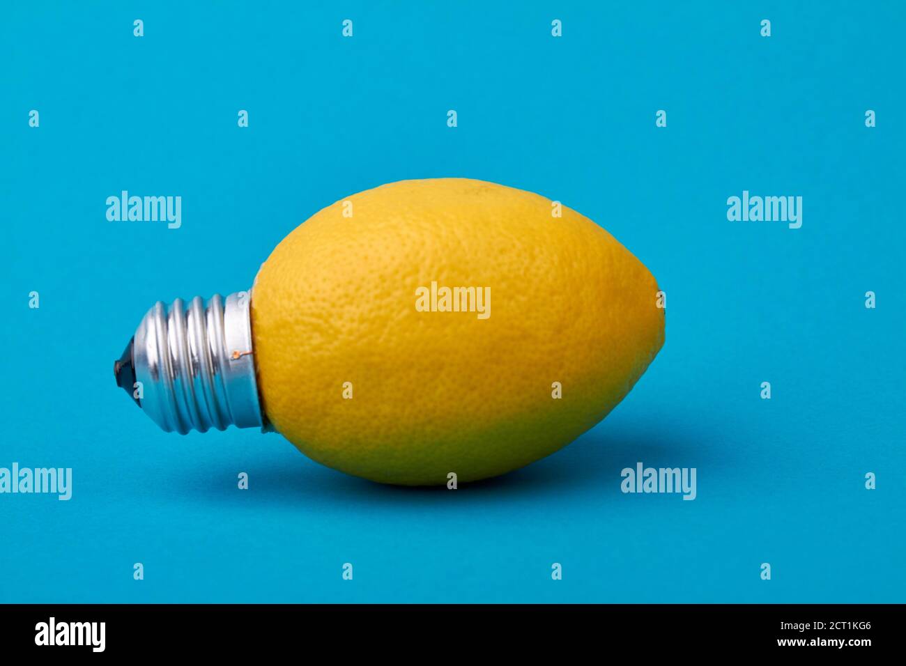 Lemon bulb concept Stock Photo - Alamy