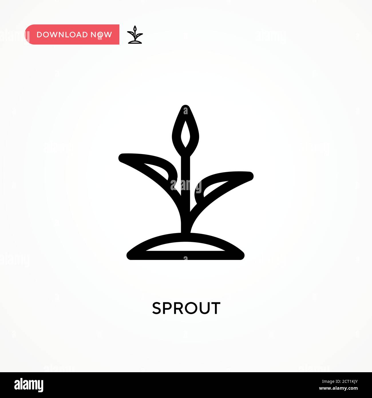 Sprout site Stock Vector Images - Alamy