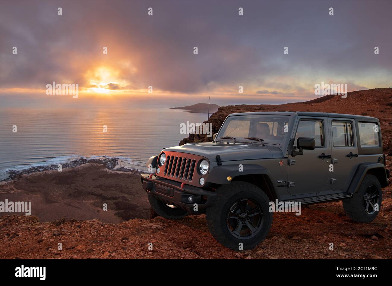 Jeep Wrangler Rubicon Recon Edition Stock Photo - Alamy