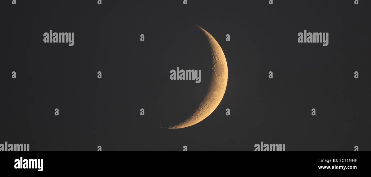 First phase after new moon hi-res stock photography and images - Alamy