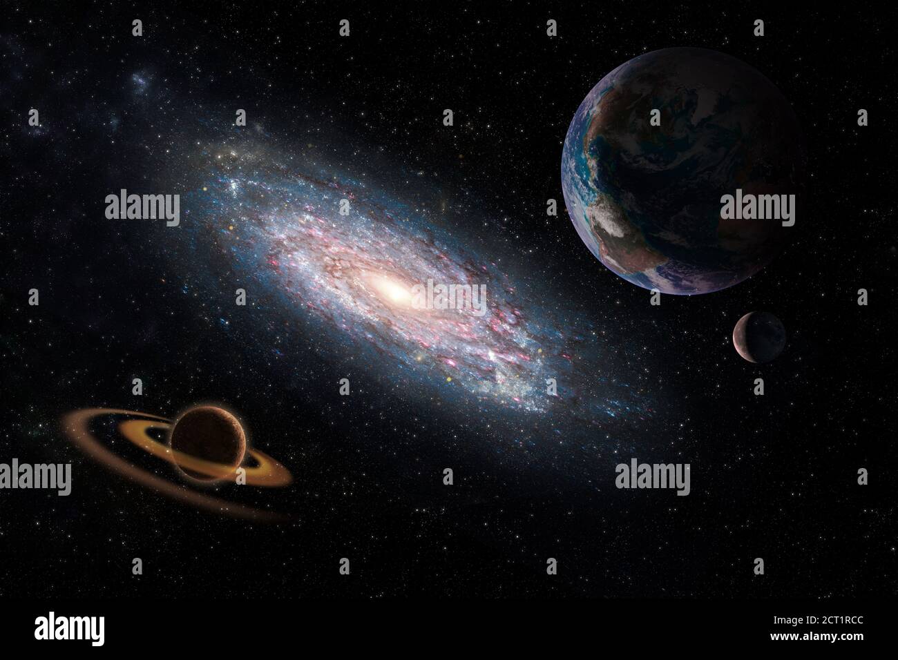 Andromeda Galaxy Planets