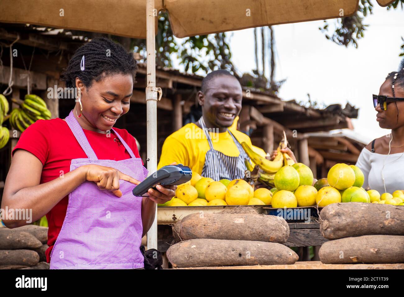Pos machine africa hi-res stock photography and images - Alamy