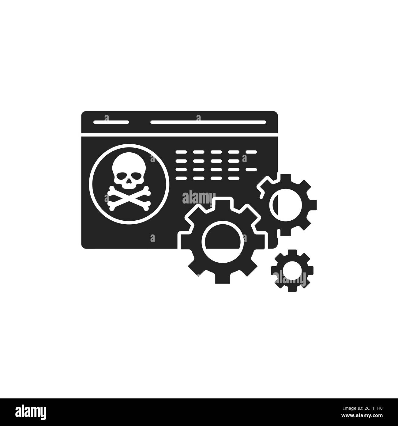 Fake security software Stock Vector Images - Alamy