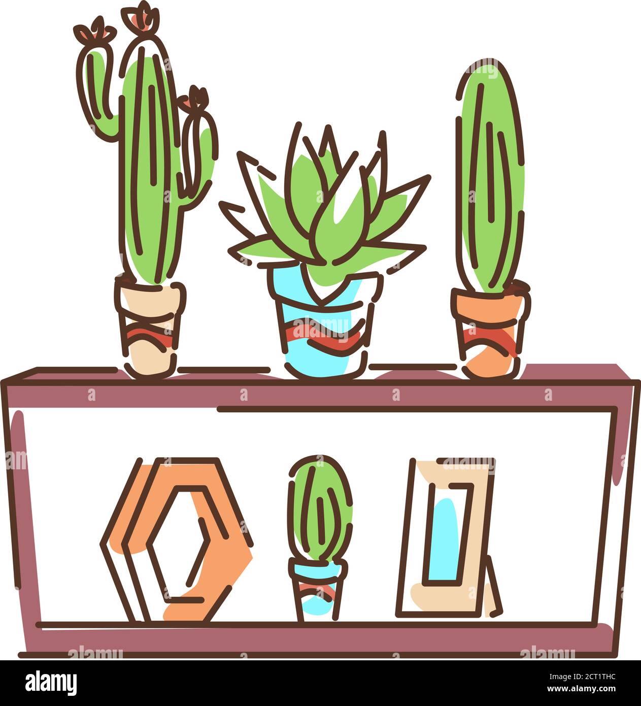 Books shelf outline icon hi-res stock photography and images - Alamy