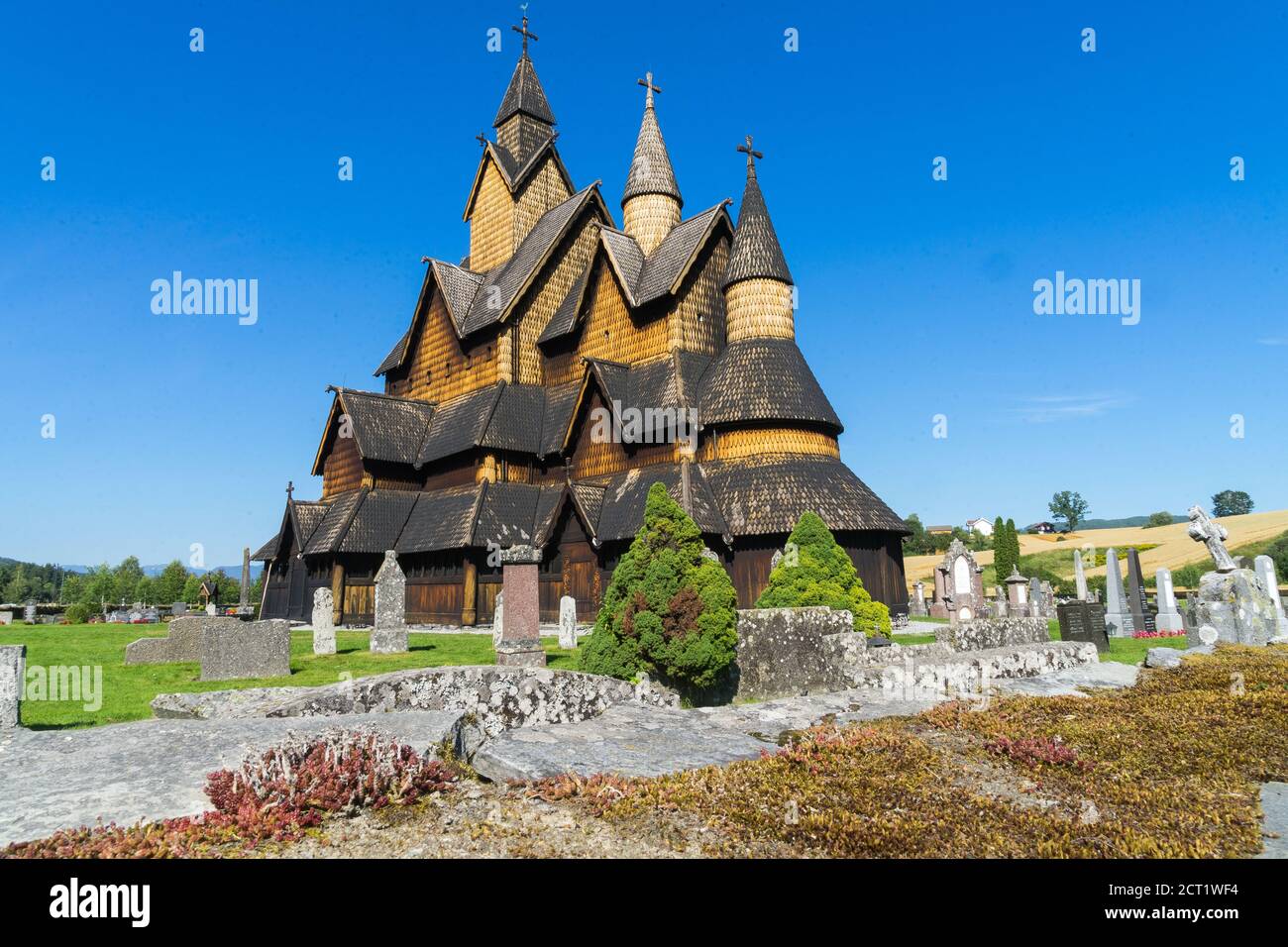 Heddal Stave Church Stock Photo - Alamy
