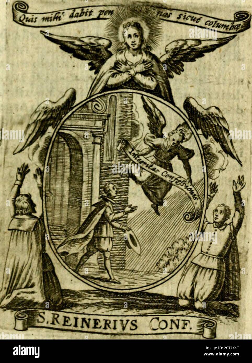 . Fasti Mariani cum illustrium diuorum imaginib. & elogijs prope DC. in ...