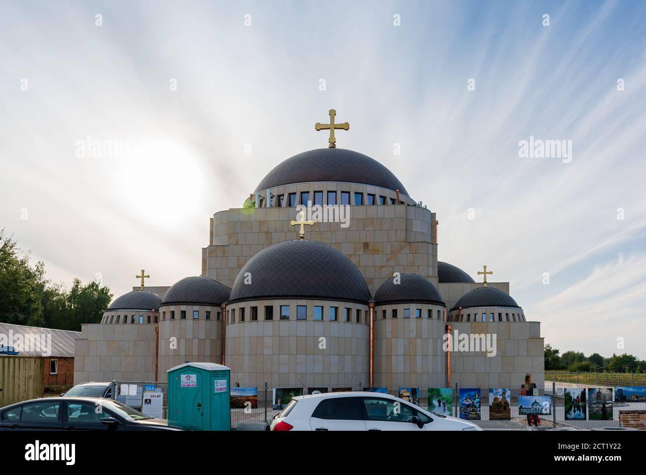 Warsaw, Poland - September 20, 2020: The Orthodox Church (Hagia Sofia ...