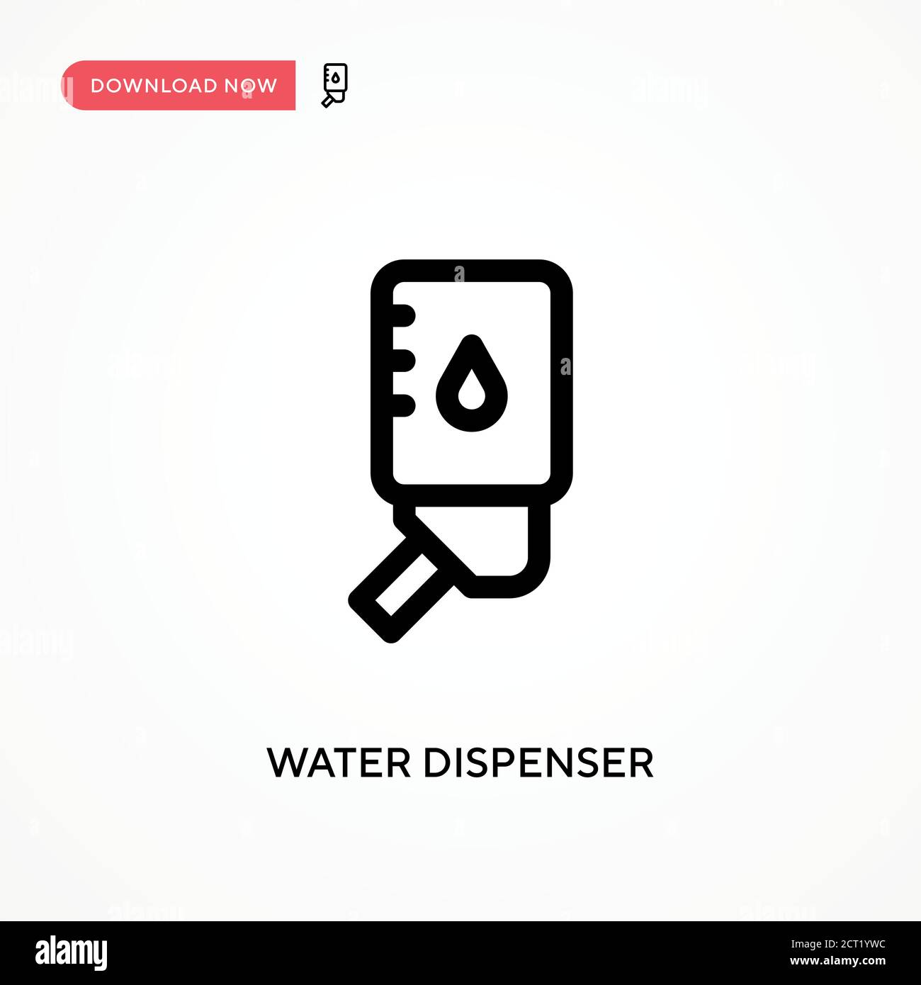 Water Dispenser Stock Vector Images - Alamy