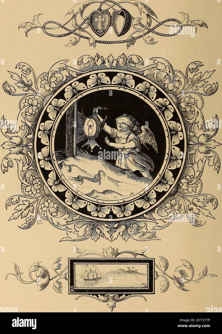 . Quarles' emblems: illustrated by Charles Bennett and W. Harry Rogers ...