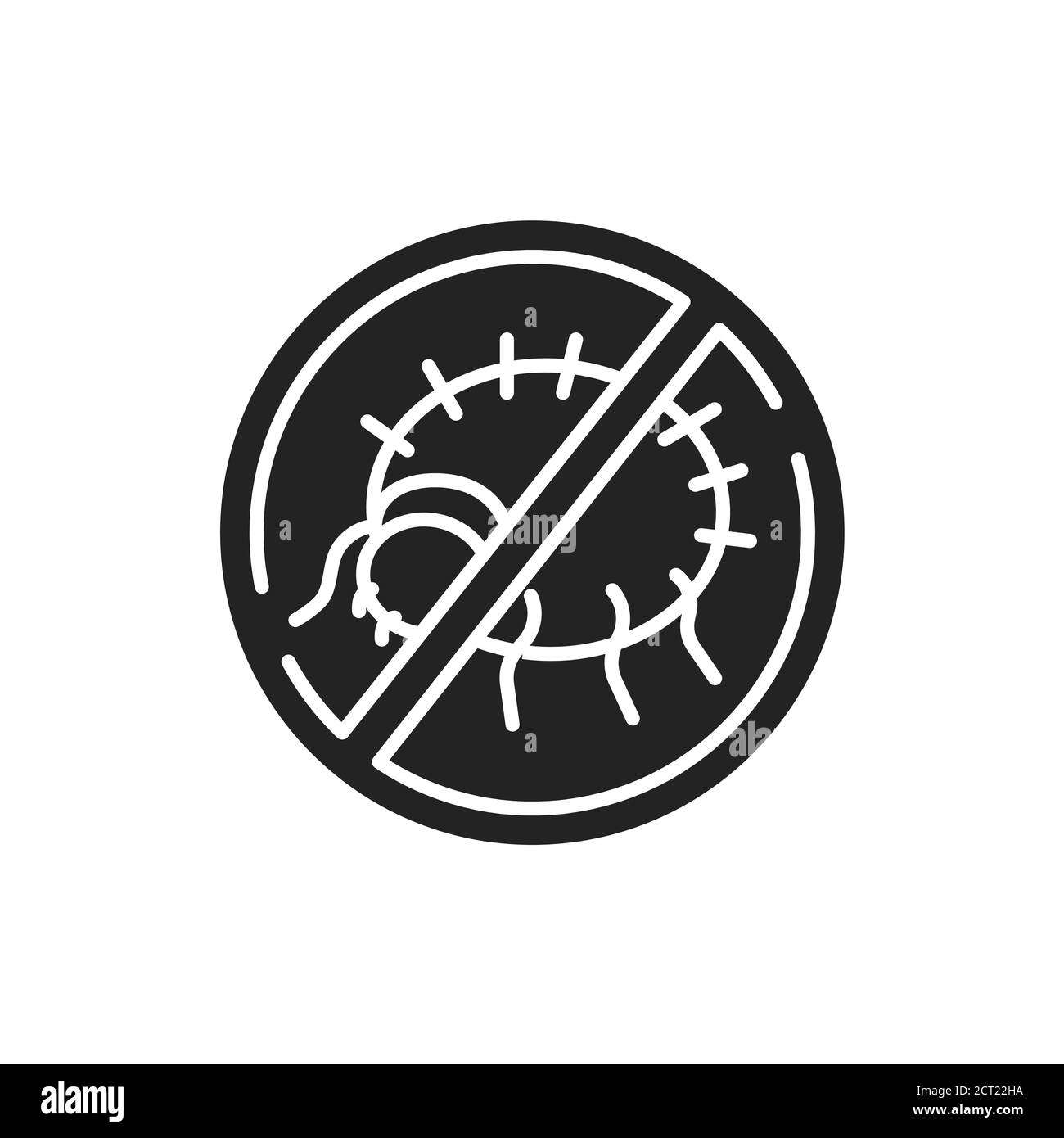 Antiallergic material black glyph icon. Tending to relieve or control ...