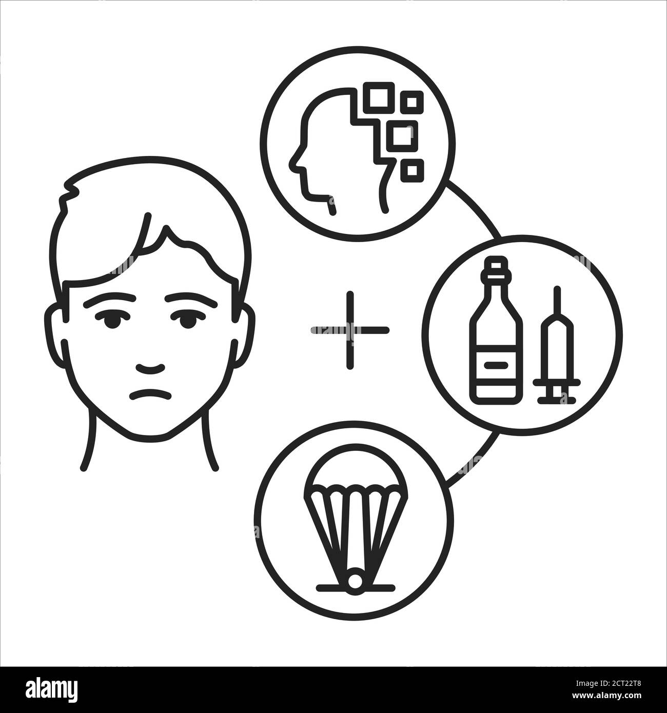 Self destruction Black and White Stock Photos & Images - Alamy