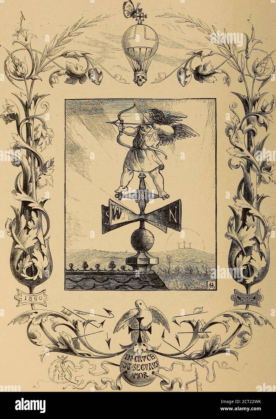 . Quarles' emblems: illustrated by Charles Bennett and W. Harry Rogers ...