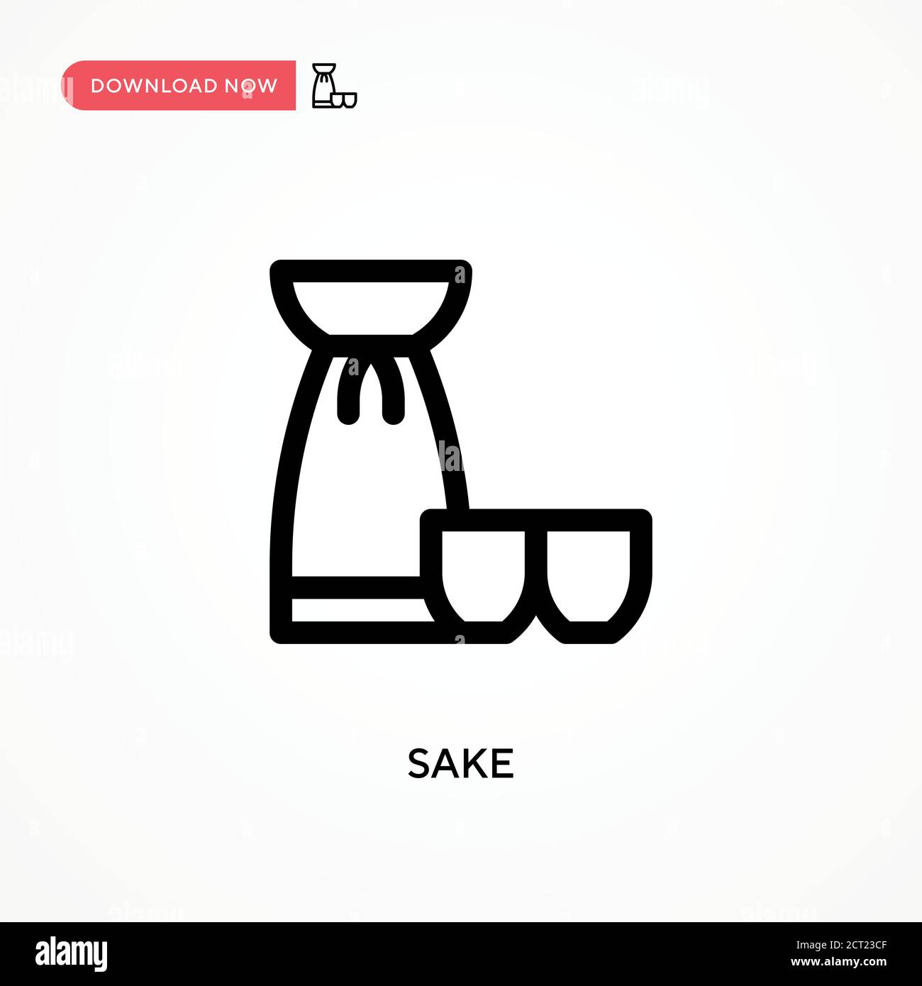 Hot japanese sake Stock Vector Images - Alamy