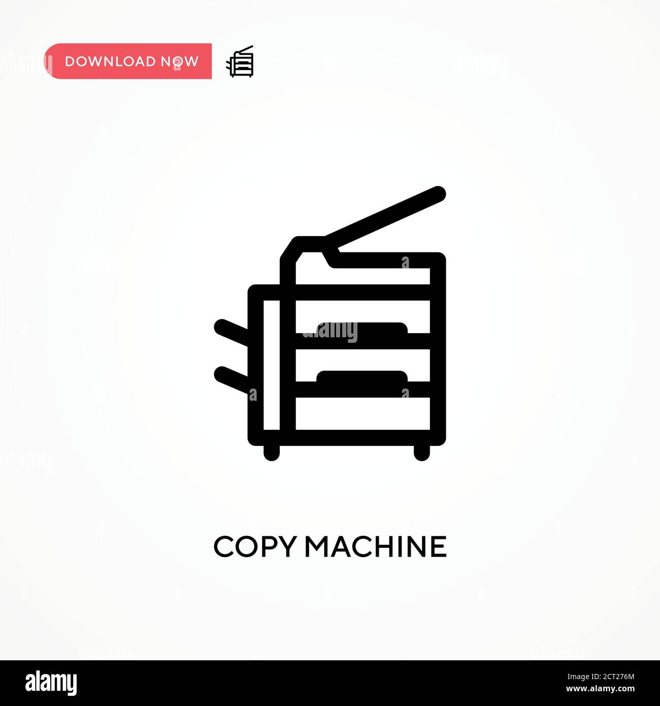 Duplicate machine Stock Vector Images - Alamy