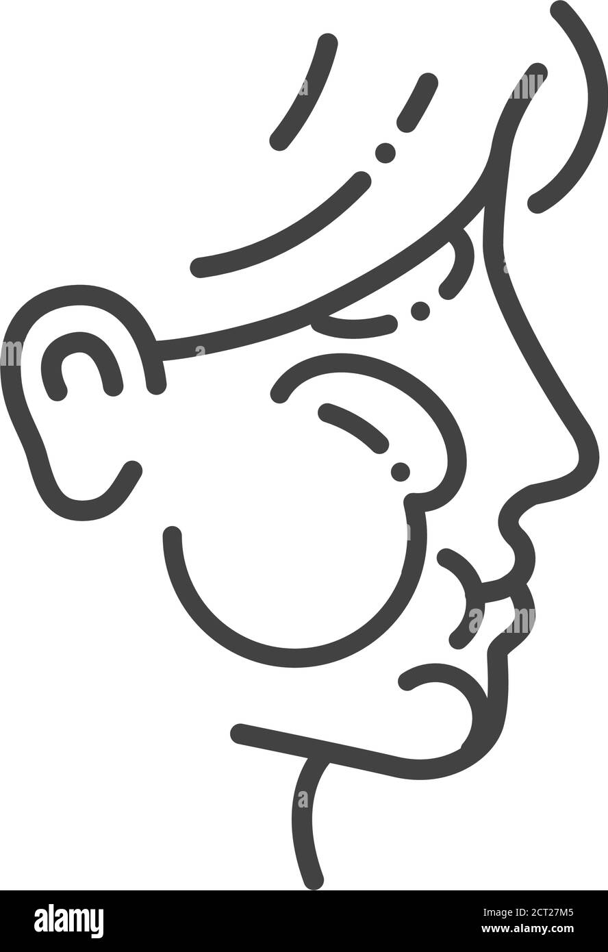 Face swelling allergic reaction Stock Vector Images - Alamy