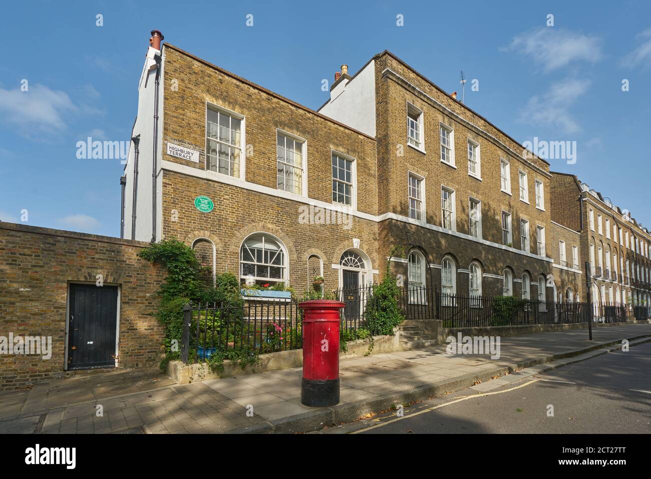 Georgian houses in highbury hi-res stock photography and images - Alamy
