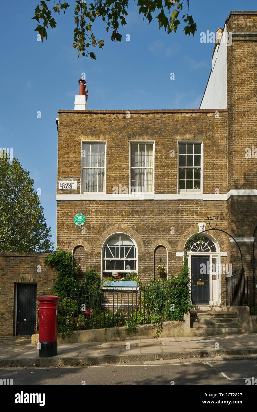 highbury terrace islington Stock Photo - Alamy