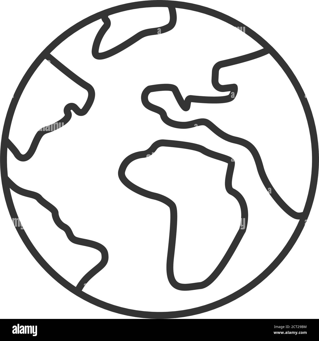 Earth Day Black And White Clipart