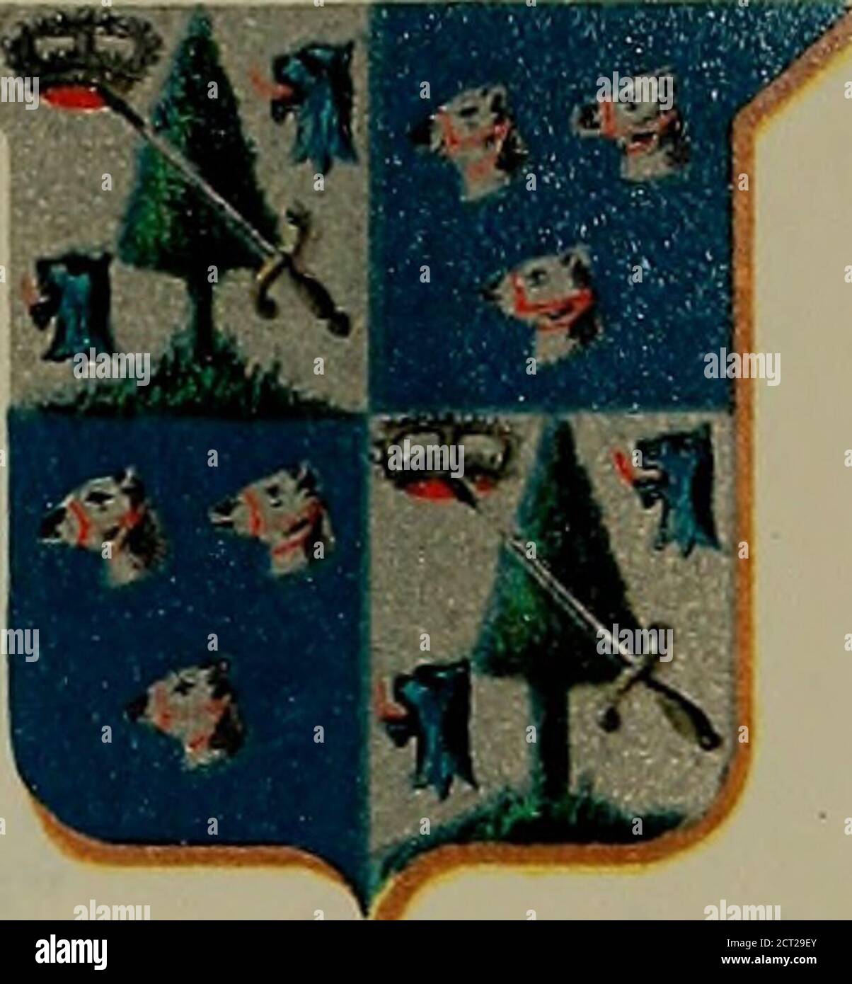 . America heraldica : a compilation of coats of arms, crests and ...