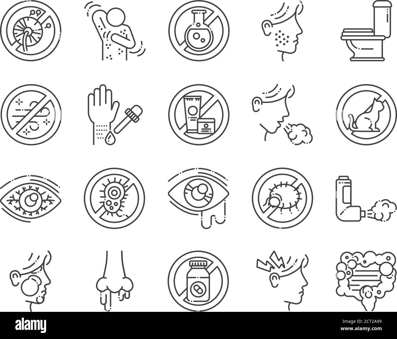 Food poisoning drawing Cut Out Stock Images & Pictures - Alamy